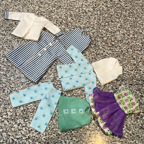 Toys | Vintage 1968 Handmade Skipper Doll Clothes 8 Pieces | Poshmark